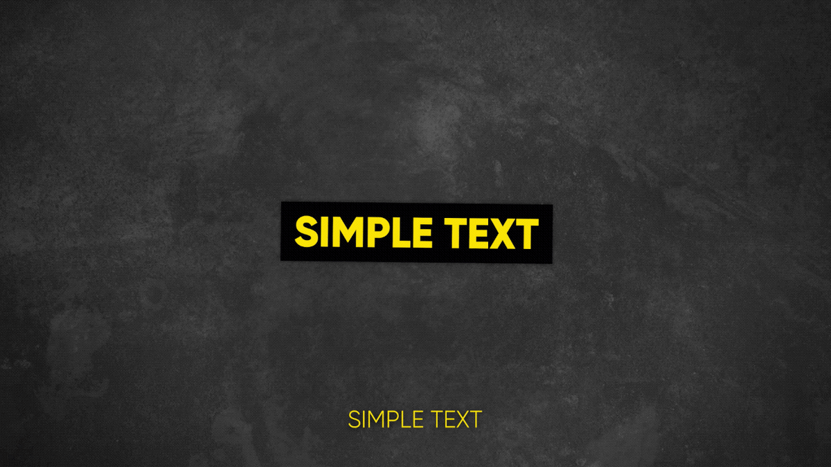 Text Motion Graphics – Christl Visuals